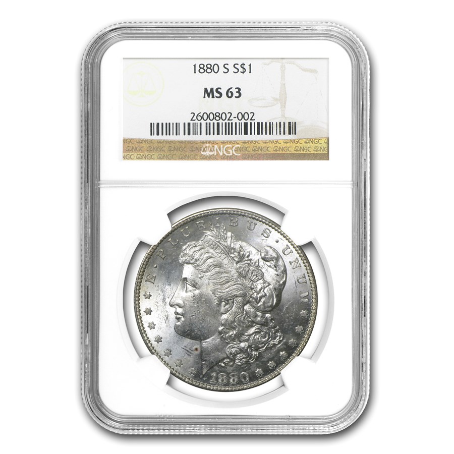1880 S Morgan Silver Dollar Value - APMEX